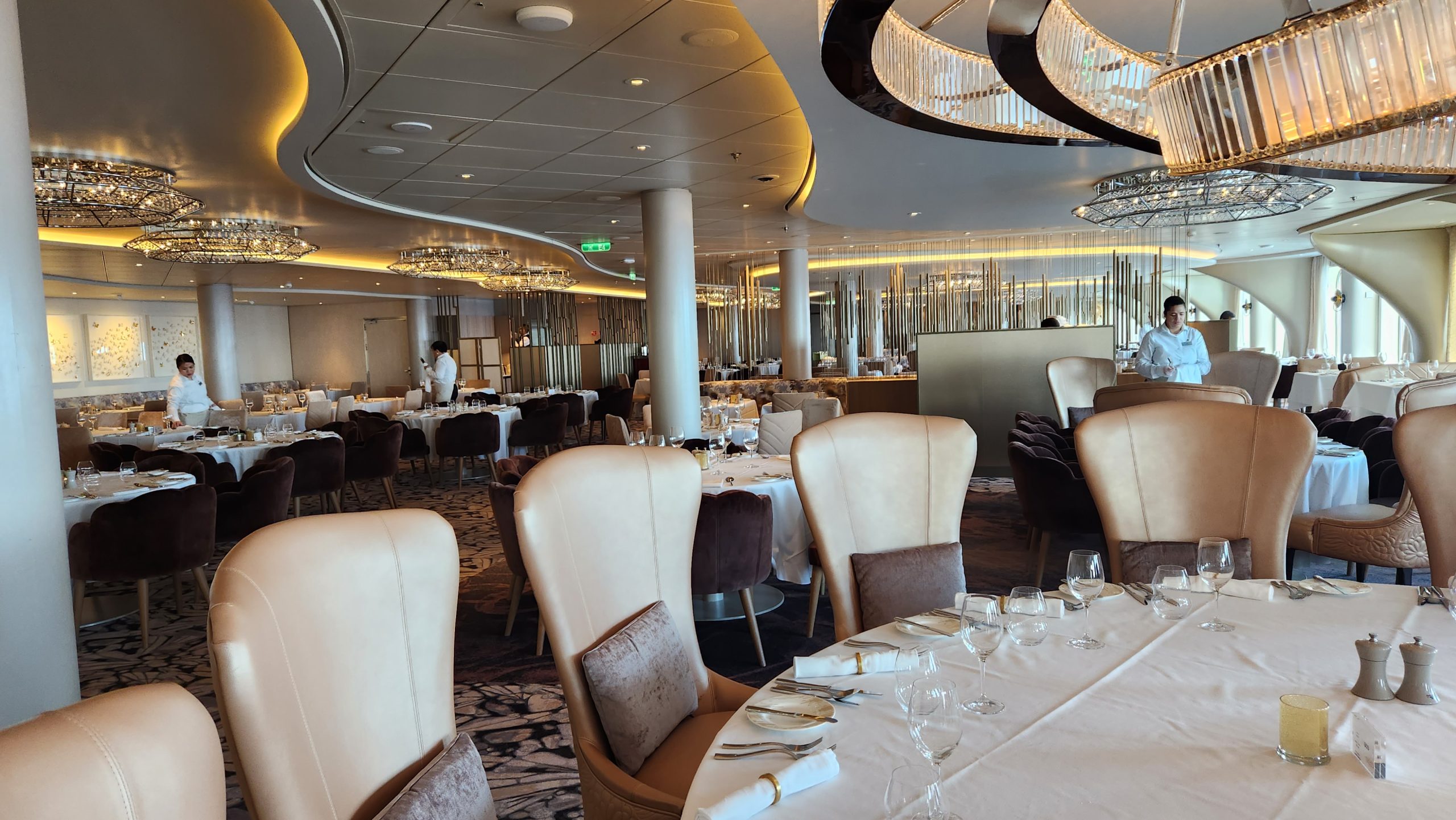 2022 Celebrity Beyond US Inaugural Dining Review - Cruise Talk