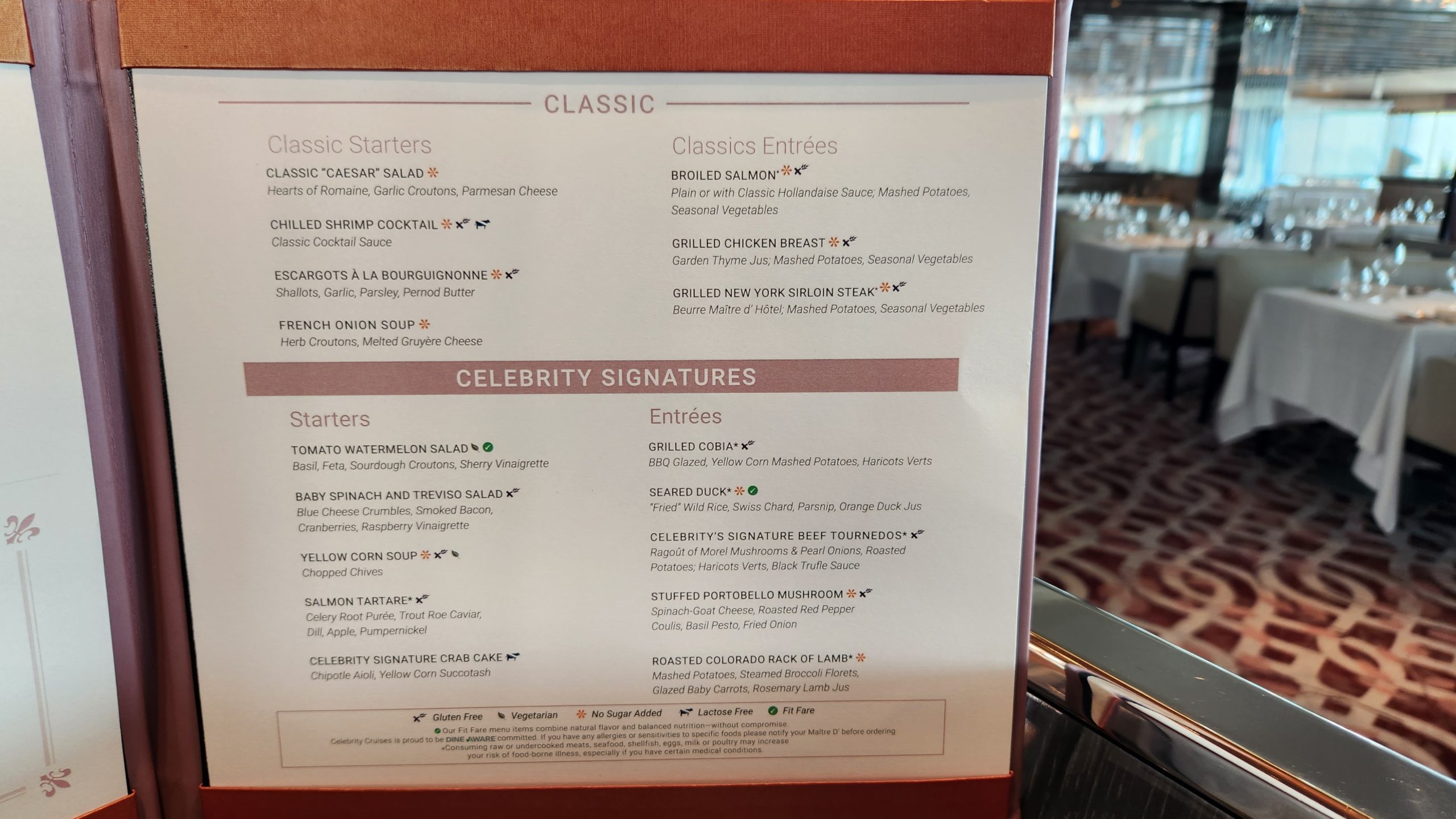 2022 Celebrity Beyond US Inaugural Dining Review - Cruise Talk
